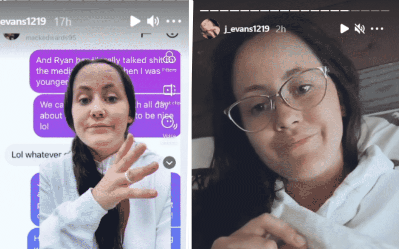 Jenelle Posts Video Blasting Maci's Ex Ryan Edwards And His Wife